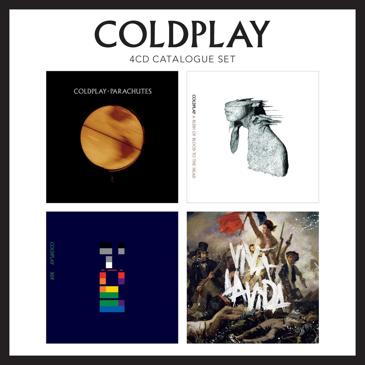 Coldplay 4 CD Catalogue Set – Hercules Collective